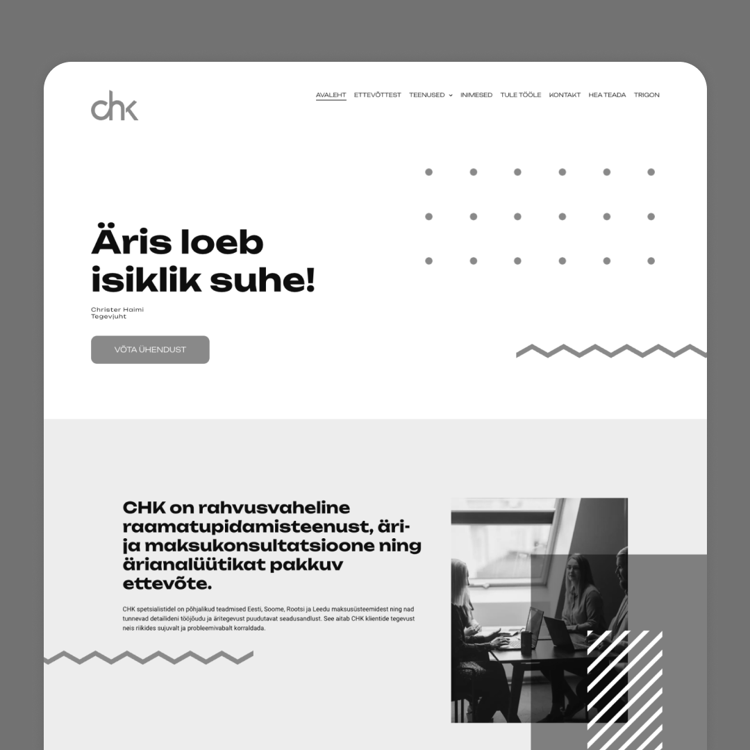 CHK veebileht - Nobel Digital